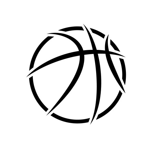 Basketball Outline Vector Images (over 15,000)