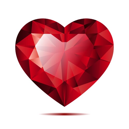 Ruby Royalty Free Vector Image - VectorStock