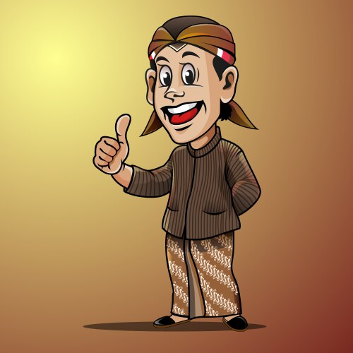 Batik cendrawasih Royalty Free Vector Image - VectorStock