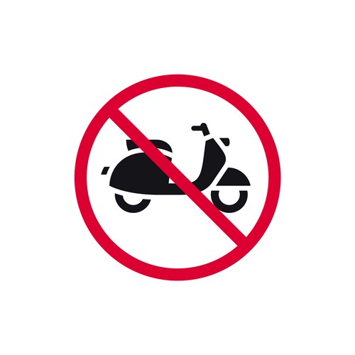 No beer prohibited sign forbidden modern sticker Vector Image