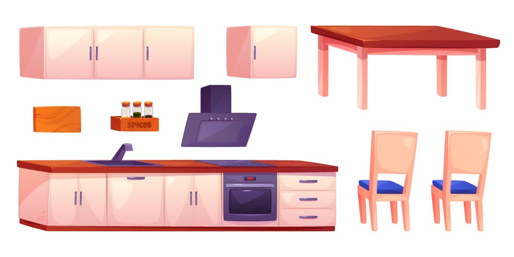 Kitchen Cartoon Vector Images (over 140,000)