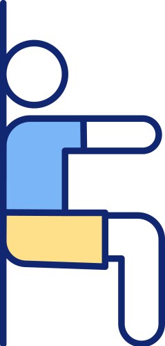 Wall Sit Exercise Vector Images (89)