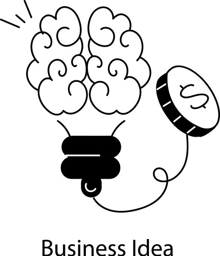 Business mind Royalty Free Vector Image - VectorStock