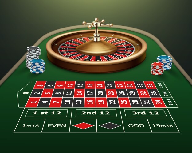 Roulette table layout Vector Images & Graphics for Commercial Use ...