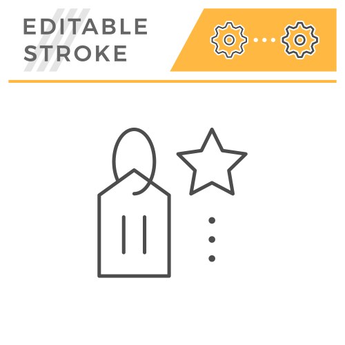 Affordable price concept icon Royalty Free Vector Image
