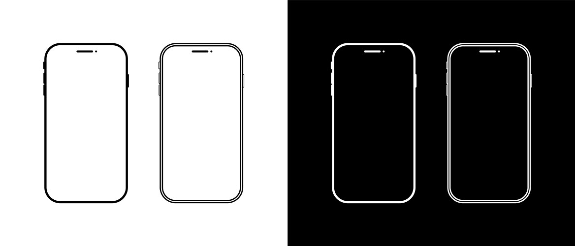 Phone Outline Vector Images (over 260,000)