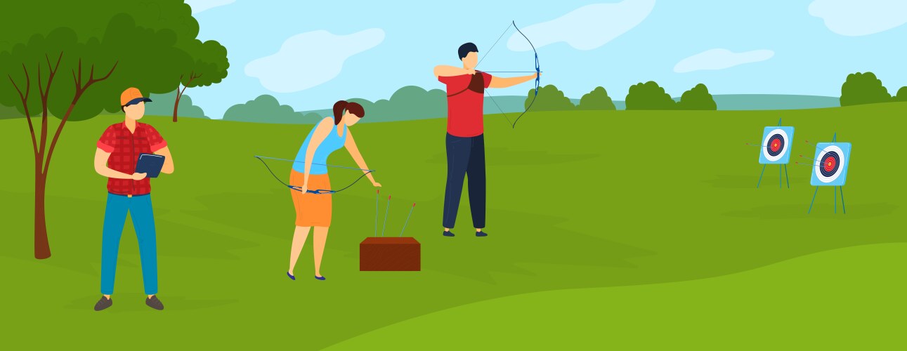 Archery Cartoon Vector Images (over 5,000)