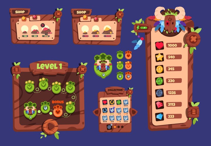 Game Menu Background Vector Images (over 6,100)