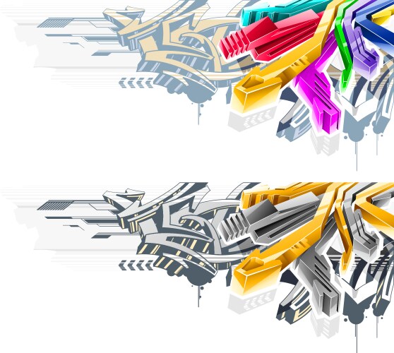 Graffiti Border Vector Images (over 15,000)