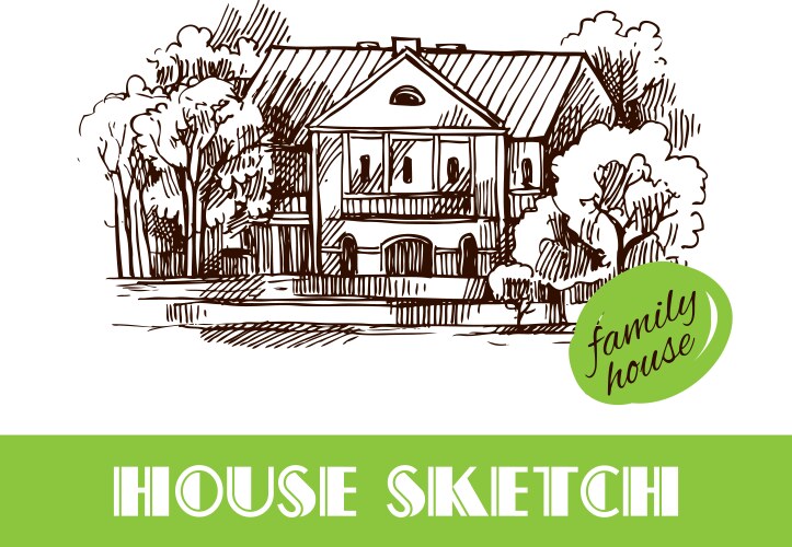 House Sketch Vector Images (over 62,000)