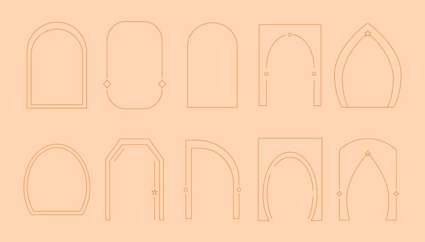 Arch Outline Vector Images (over 15,000)