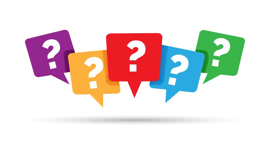 Colorful Question Mark Vector Images (over 9,100)