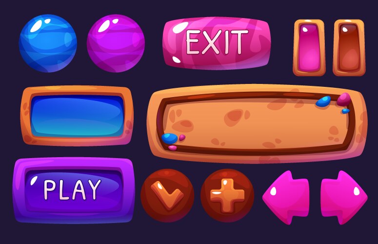 Game Ui Kit Vector Images (over 4,800)