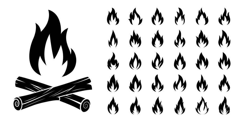 Campfire Clipart Vector Images (over 2,200)