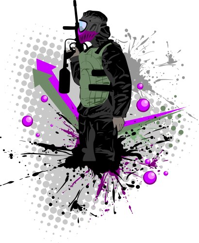 Paintball Gun Vector Images (over 2,300)