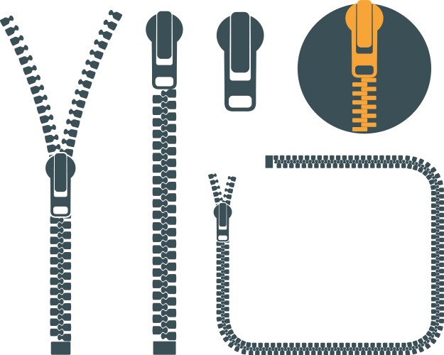 Zipper Royalty Free Vector Image - VectorStock
