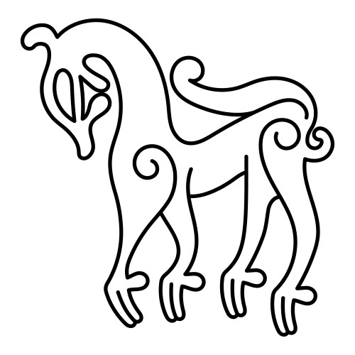 Celtic Animals Vector Images (over 1,800)