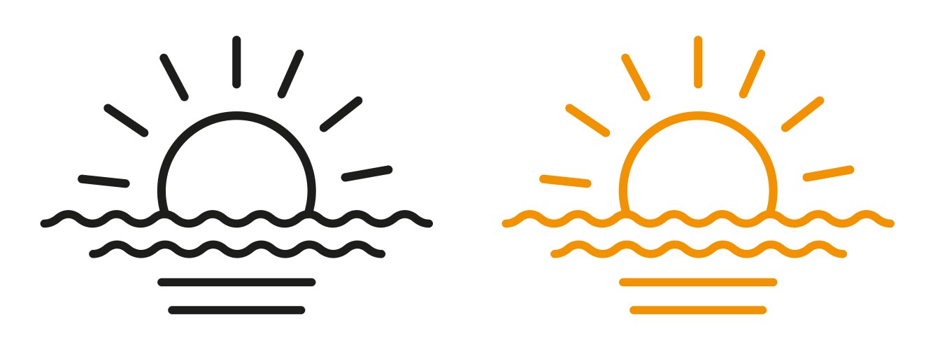 Morning Afternoon Evening Icons Vector Images (over 230)