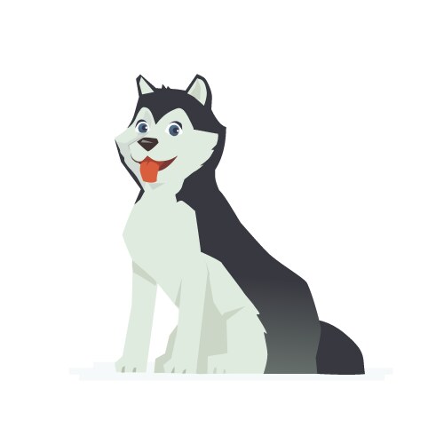 Husky Cartoon Vector Images (over 5,700)