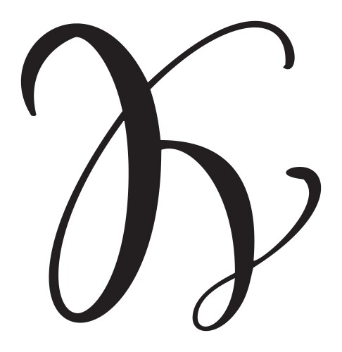 Letter K Font Calligraphy Vector Images (over 10,000)