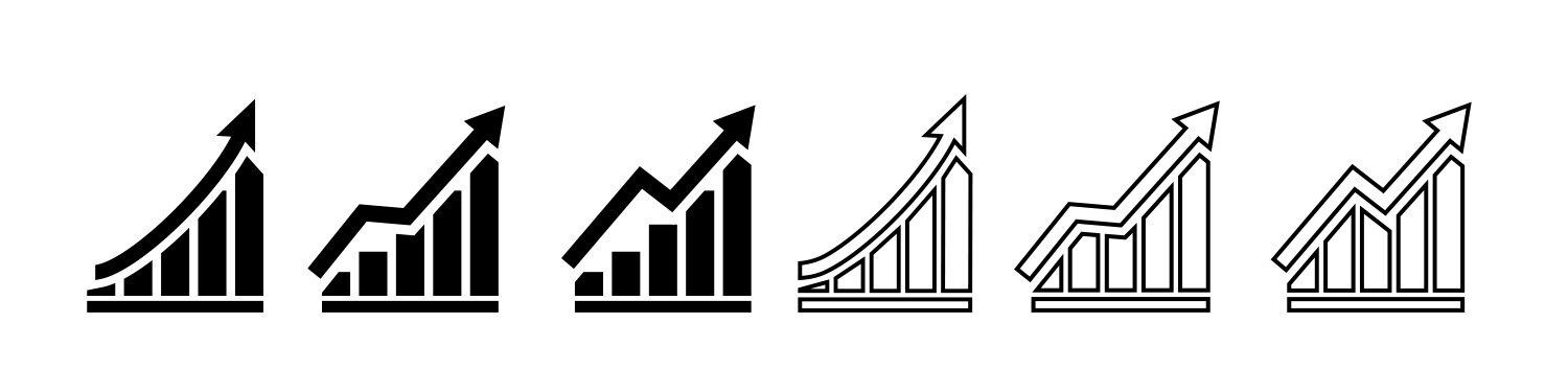 Growth Arrow Vector Images (over 160,000)