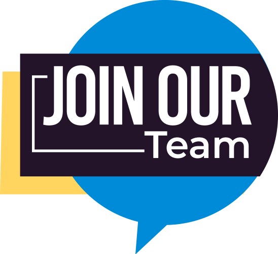 Are you awesome we re hiring recruitment template Vector Image