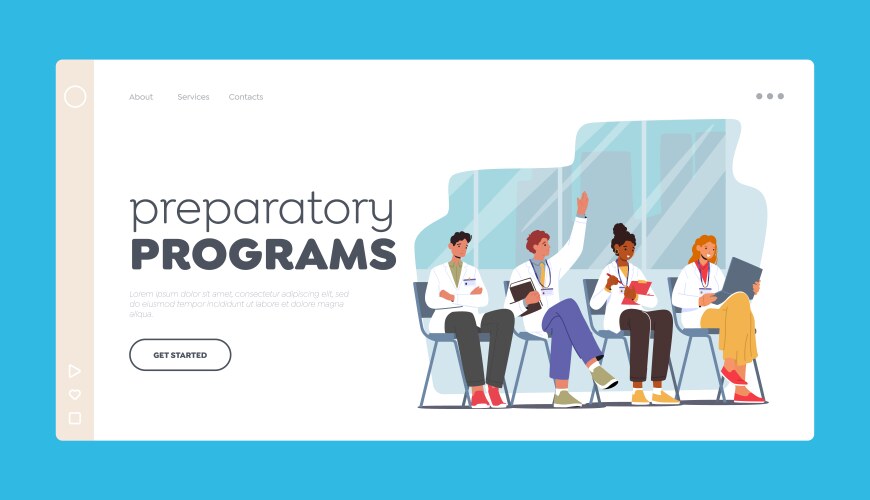 Medical Internship School Programs – Royalty-Free Vector | VectorStock