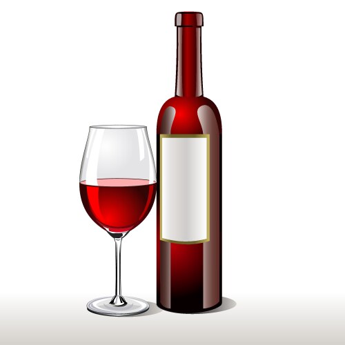 Red wine splash collection Royalty Free Vector Image