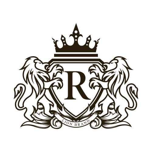 Lion Logo Two Vector Images (over 120)