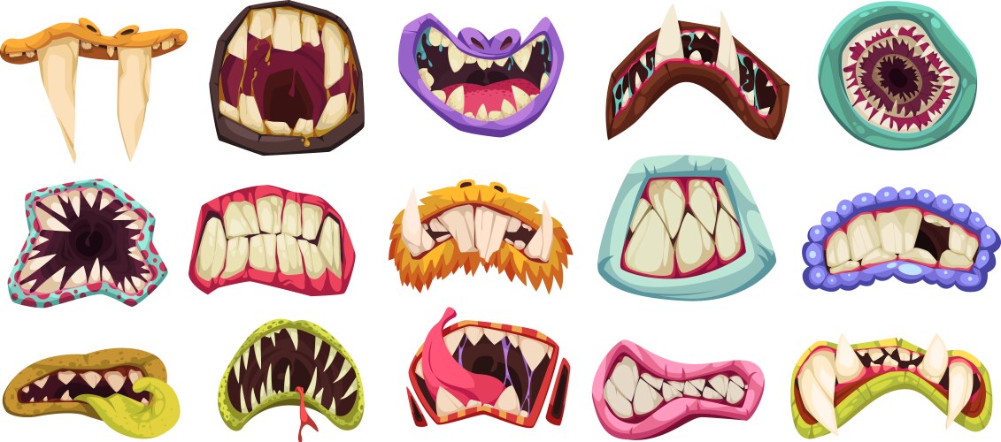 Scary Mouth Vector Images (over 22,000)