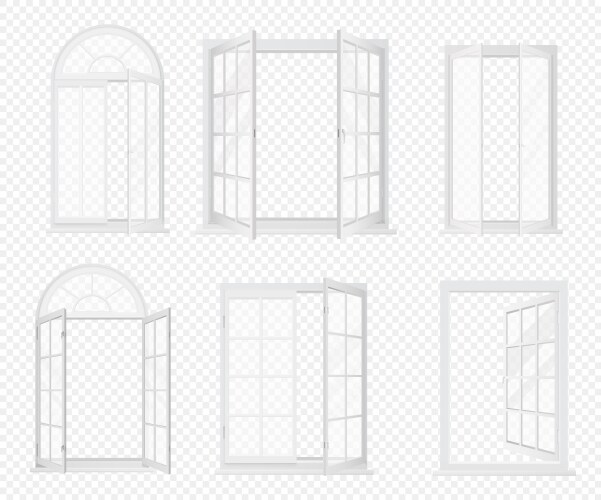With windows seamless pattern Royalty Free Vector Image