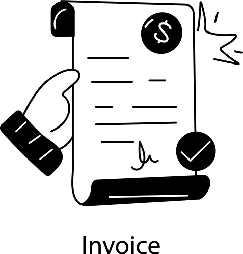 Receipt Royalty Free Vector Image - VectorStock