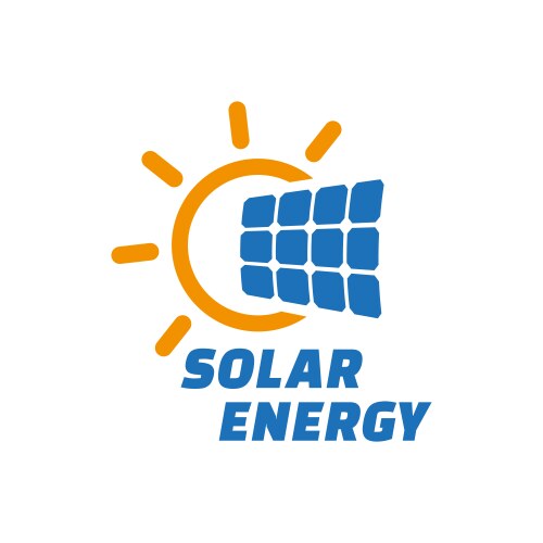 Solar panel system for rv Royalty Free Vector Image