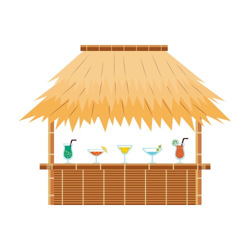 Tiki bar Royalty Free Vector Image - VectorStock
