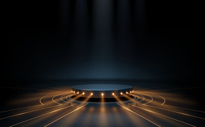 Gold Circle Stage Vector Images (over 3,100)