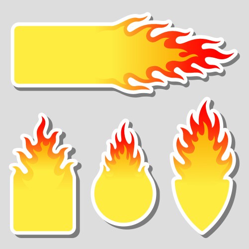 Fire ball Royalty Free Vector Image - VectorStock