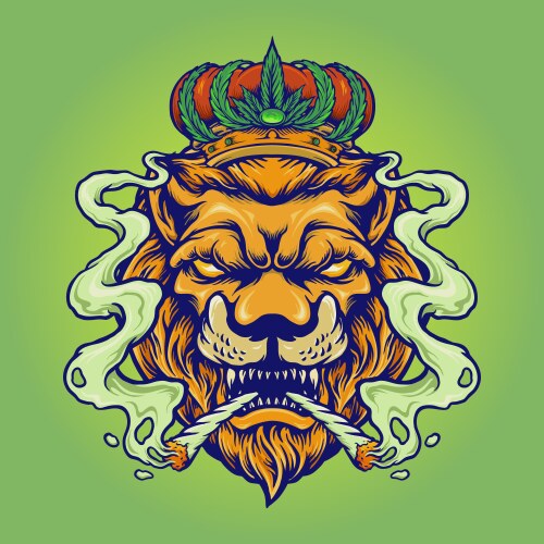 Lion Weed Vector Images (over 220)