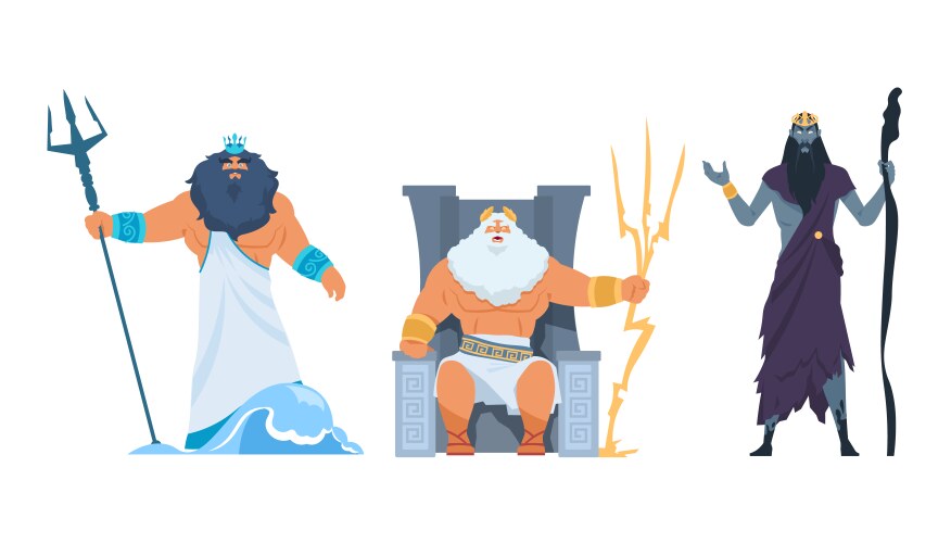 Greek Gods Cartoon Vector Images (over 2,500)