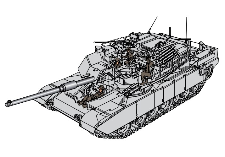 Abrams Vector Images (over 150)