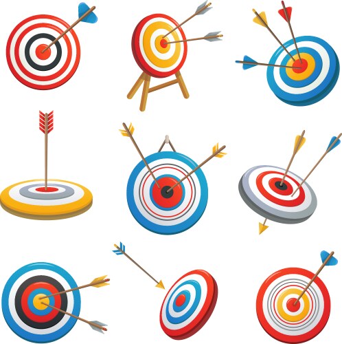 Target Cartoon Vector Images (over 26,000)
