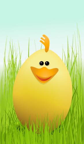 Easter chickens Royalty Free Vector Image - VectorStock