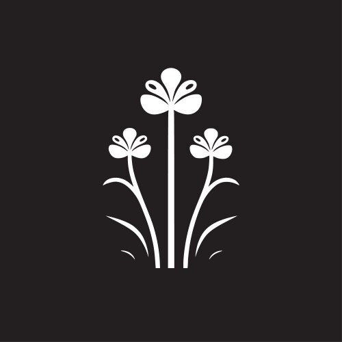 Black Flower Logo Vector Images (over 160,000)