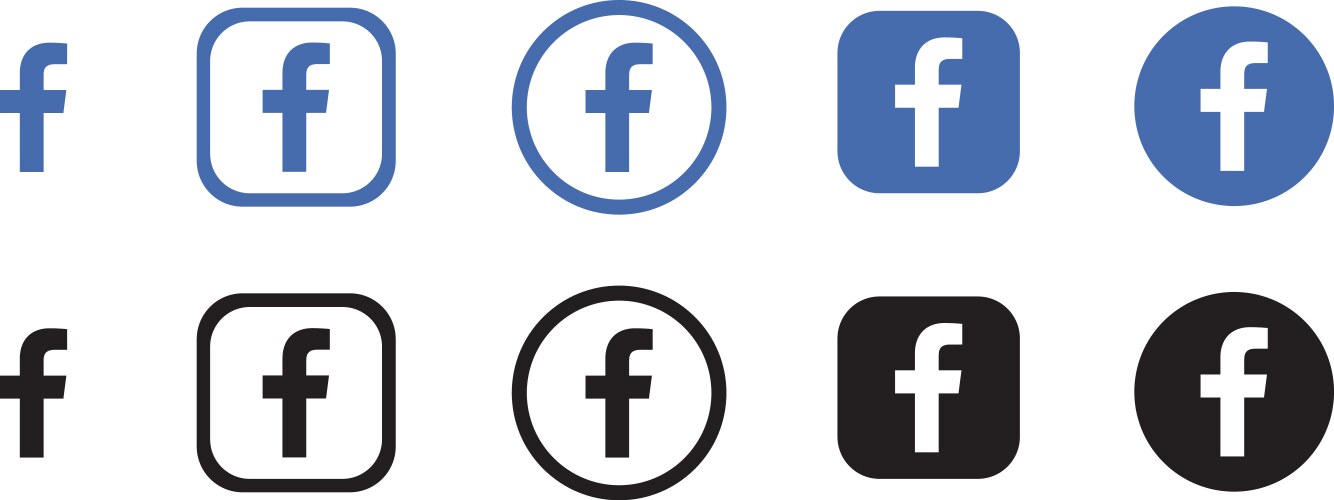 Facebook Logo Vector Images (over 8,100)