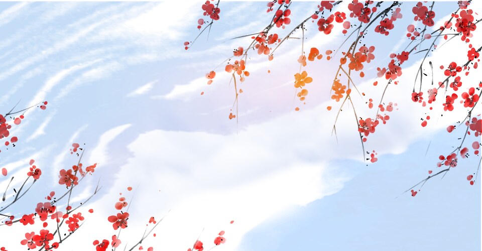 Red Sakura Vector Images (over 6,700)