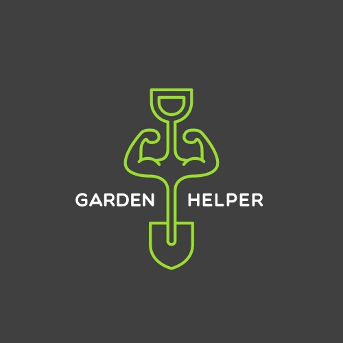 Helper logo Royalty Free Vector Image - VectorStock