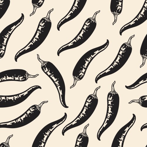 Chili Pepper Black and White Vector Images (over 11,000)