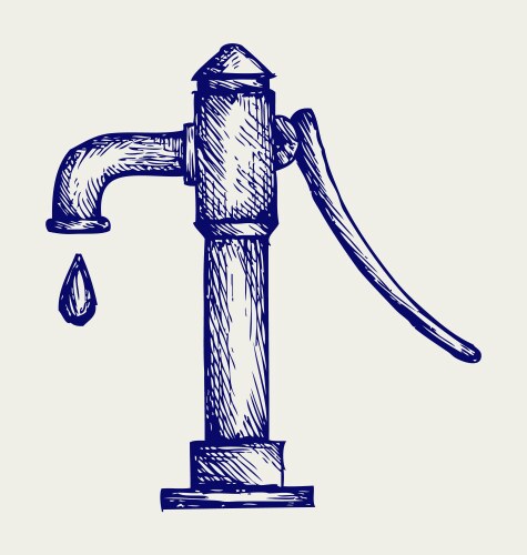 Water drops Royalty Free Vector Image - VectorStock