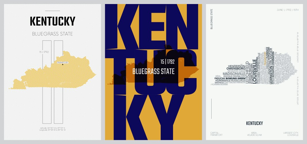 Kentucky State Outline Vector Images (over 750)