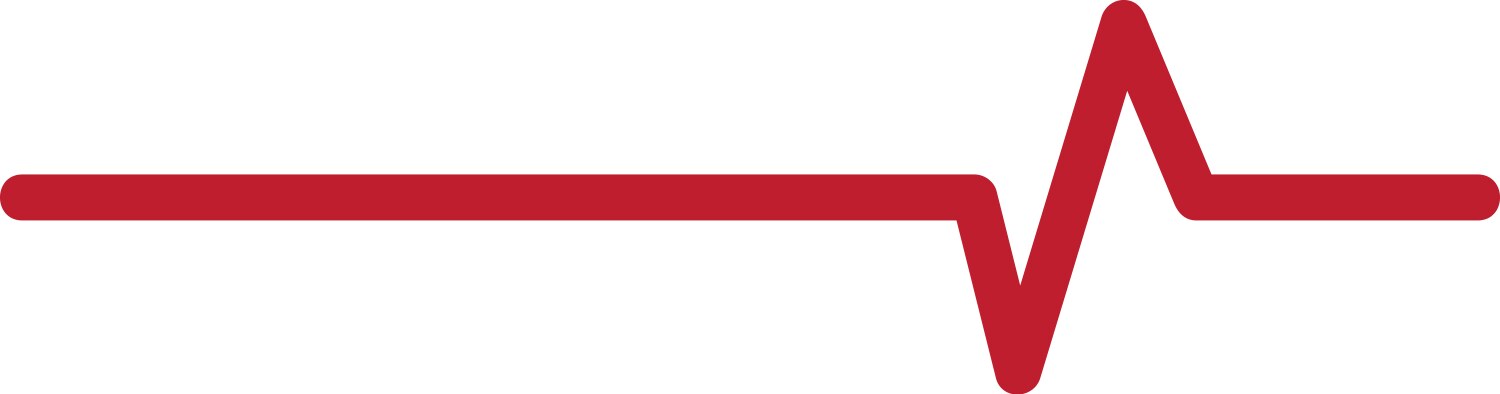 Heart beat line Royalty Free Vector Image - VectorStock