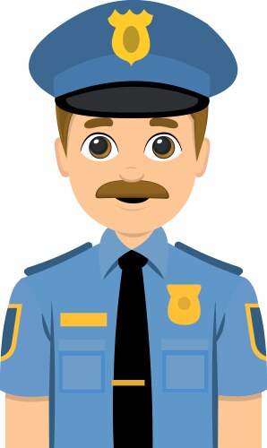 Policeman Black and White Clip Art Vector Images (over 400)